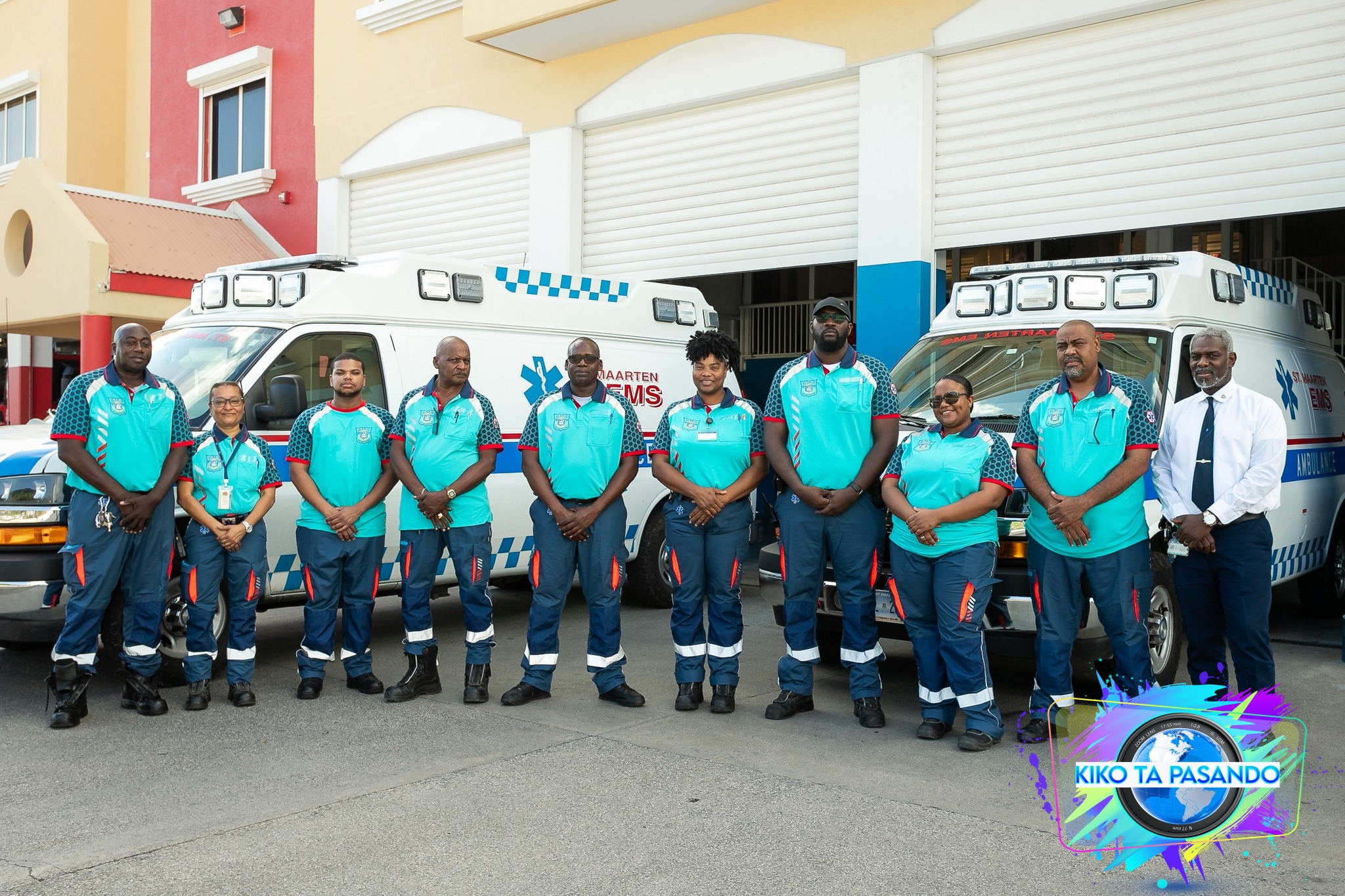 Ambulance Department teams outfitted with new uniforms – KIKO TA PASANDO