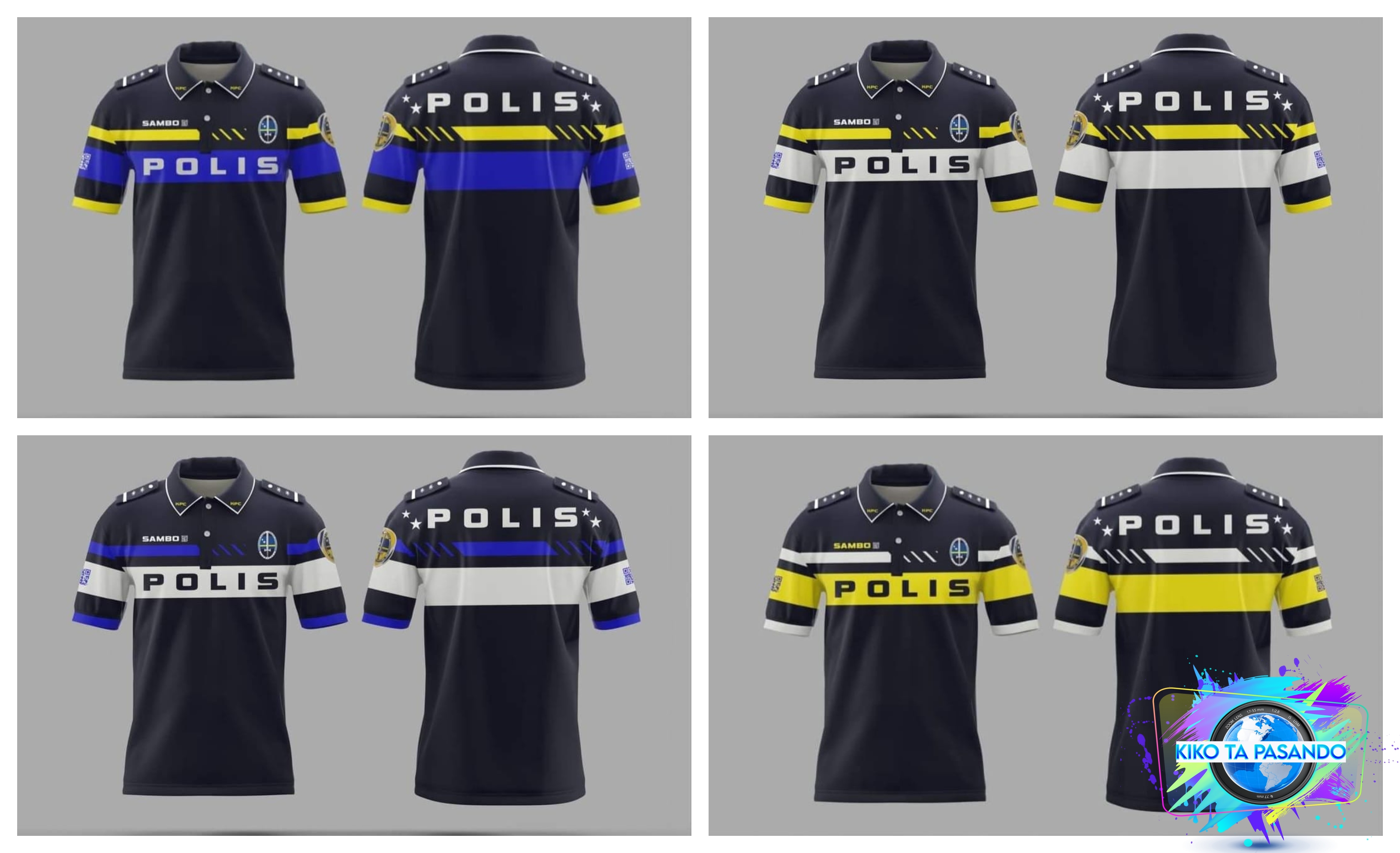 Bo ta imagina bo Kuerpo Polisial Curacao den su look nobo ? Klik pa bo ...