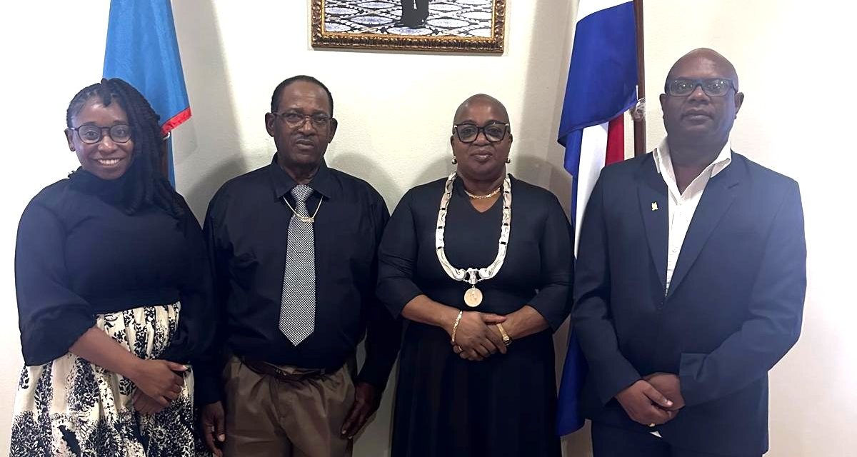 Statia Government Wilgo Lieveld has officially taken the oath of office ...