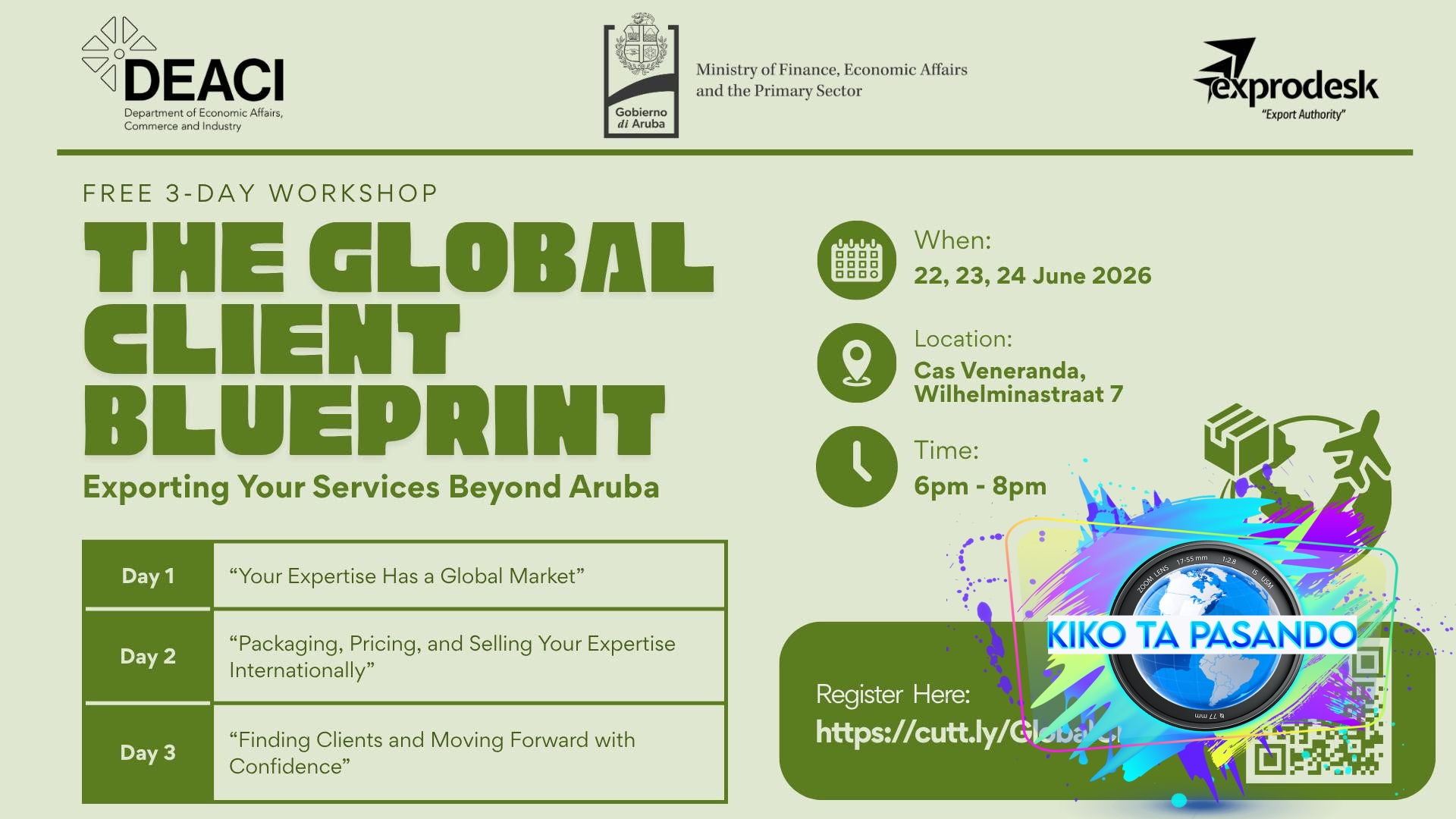 Workshop Global Client Blueprint di Exprodesk DEACI – KIKO TA PASANDO